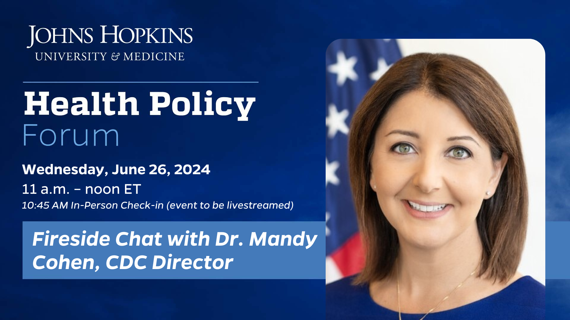 Health Policy Forum | Johns Hopkins in Washington, D.C.